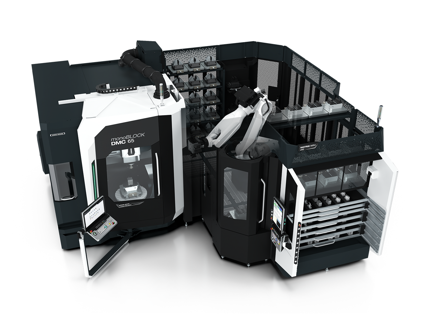 MATRIS WPH - Sistema de automatización de robots de DMG MORI - DMG MORI ...